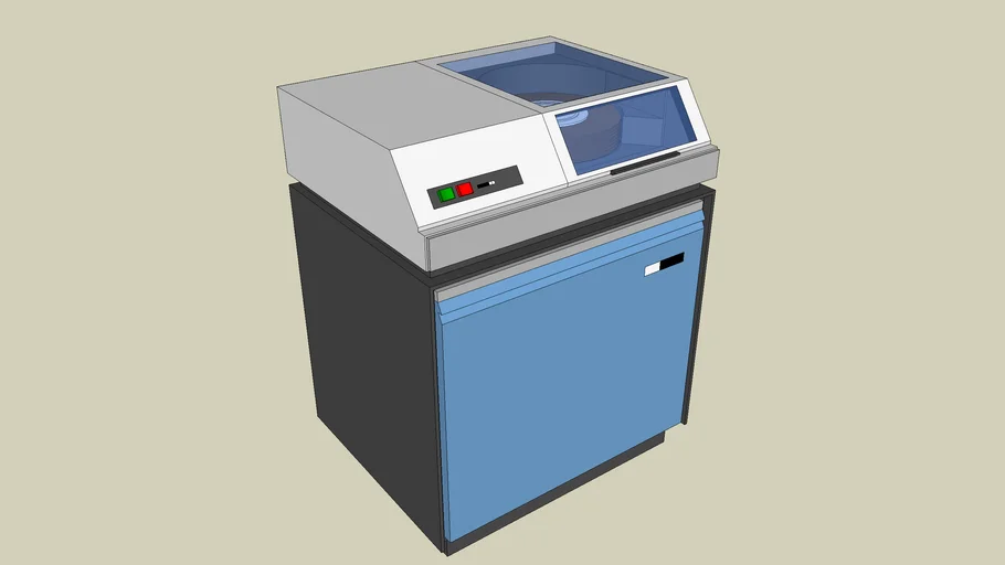 IBM 2311 disk pack drive | 3D Warehouse