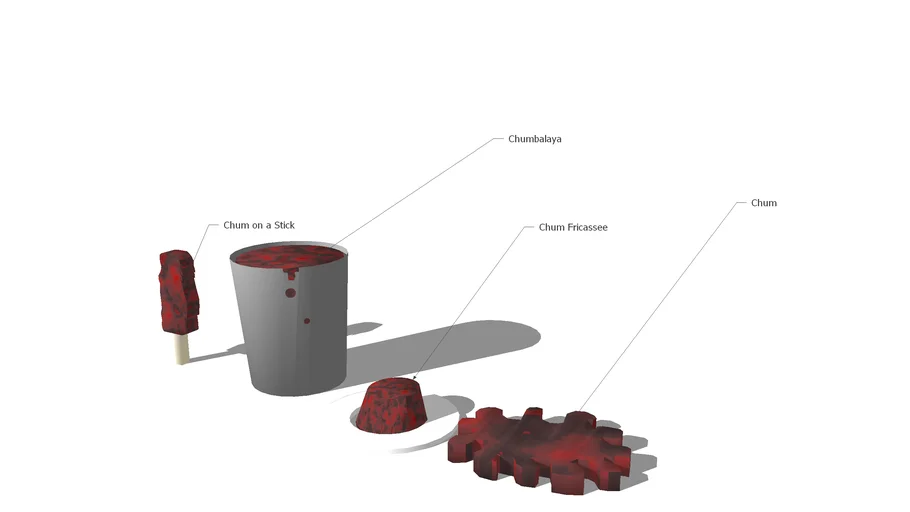 Types of Chum | 3D Warehouse