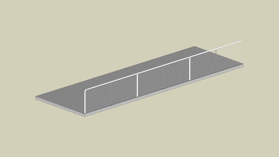 Ultra-Tec Cable Railing | 3D Warehouse