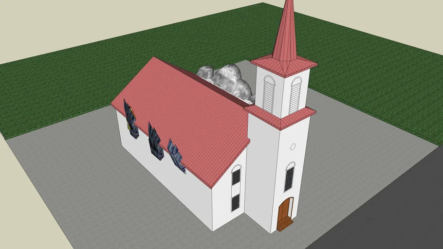 church fire | 3D Warehouse