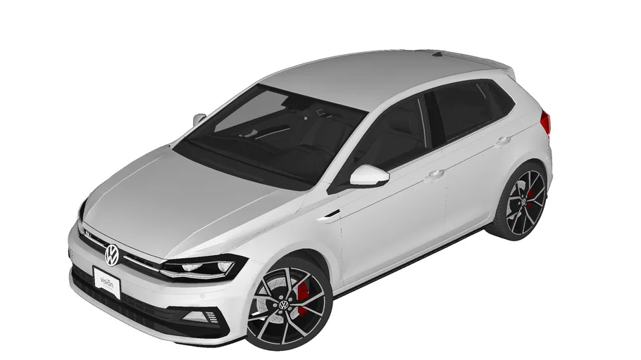 visiōn Volkswagen - Polo R Line 2020 | 3D Warehouse