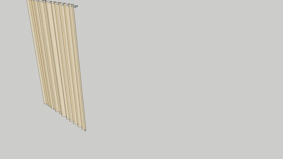 curtain rod | 3D Warehouse