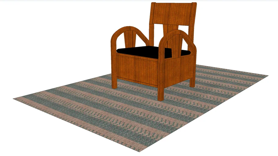 betawi - bemo chair | 3D Warehouse