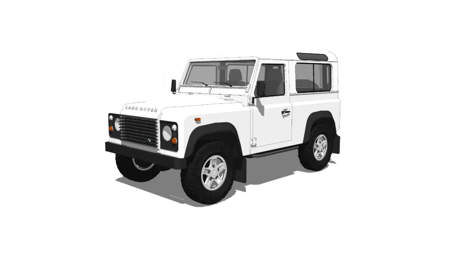 Land Rover Defender 90 | 3D Warehouse