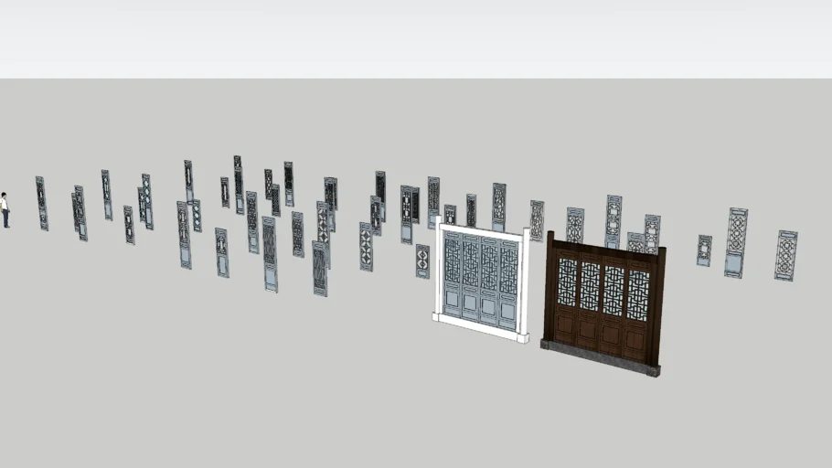 Carved window collection | 3D Warehouse