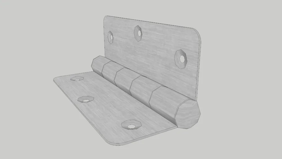 Metal Hinge Dynamic component | 3D Warehouse