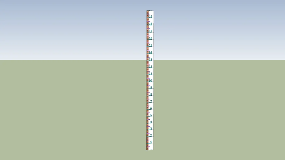 20 ft Ruler | 3D Warehouse