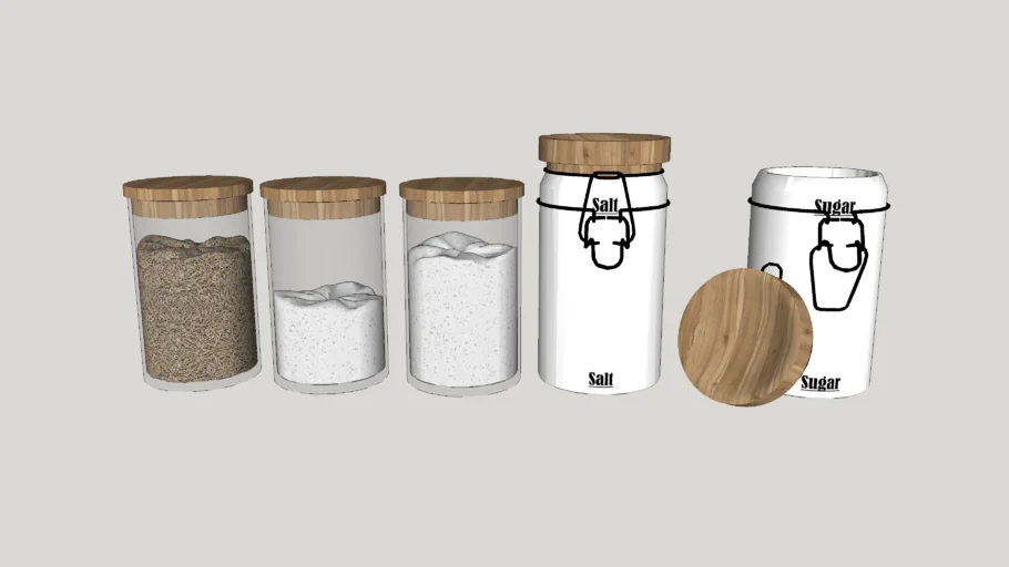 Glass pots | 3D Warehouse