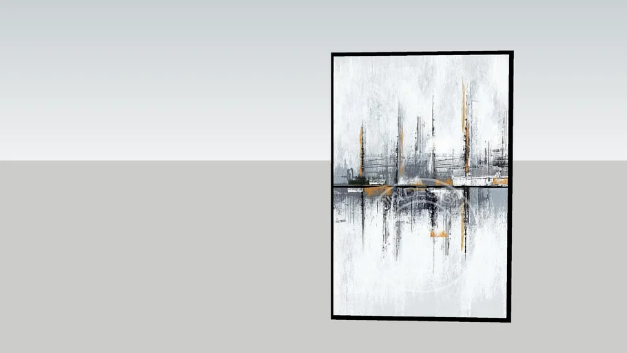 Quadro Abstrato | 3D Warehouse