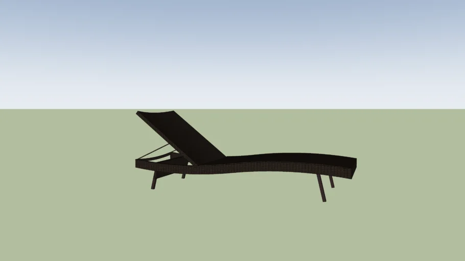 Modern Pool Chair | 3D Warehouse