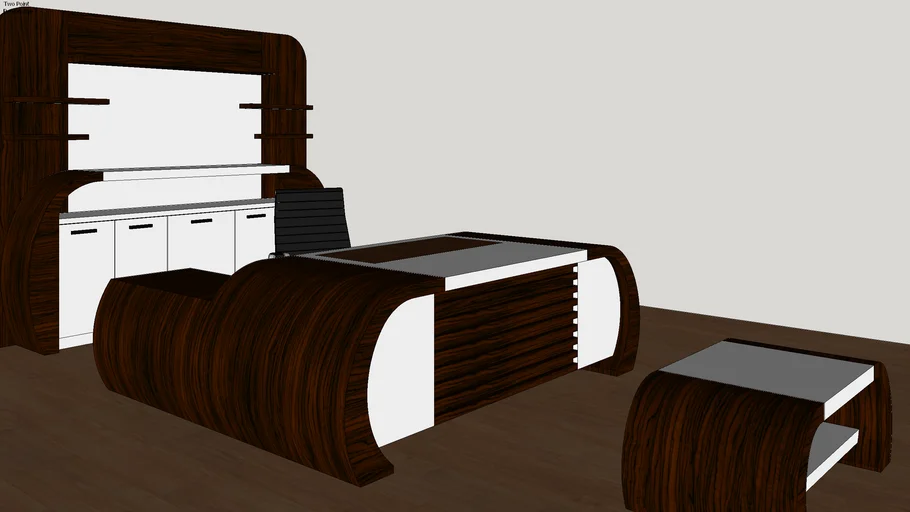 Executive Desk | 3D Warehouse