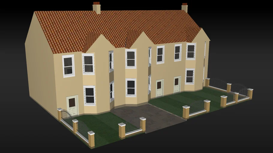Terraced Houses | 3D Warehouse