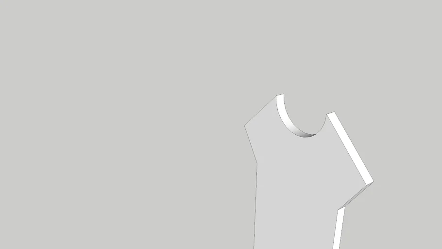 Lighting Box (T-shirt Shape) | 3D Warehouse