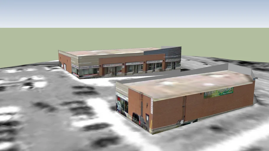 Parkwood Hill Foodland Retail Building | 3D Warehouse