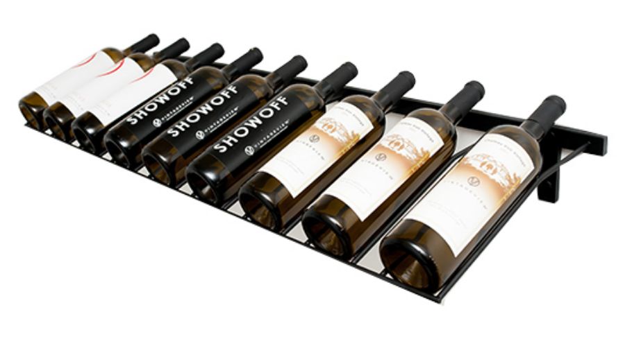 VintageView Presentation Row - Wine Rack (9 Bottle) #VVPRES9 | 3D Warehouse