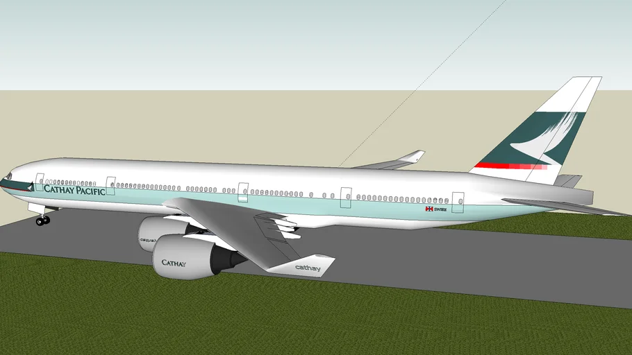777-300ER modified | 3D Warehouse