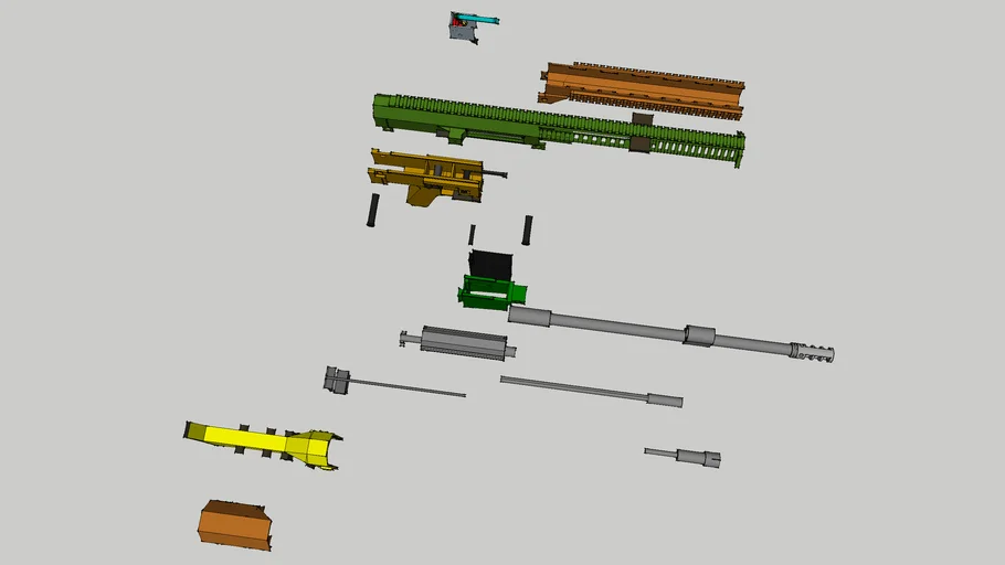 disassembly gun | 3D Warehouse