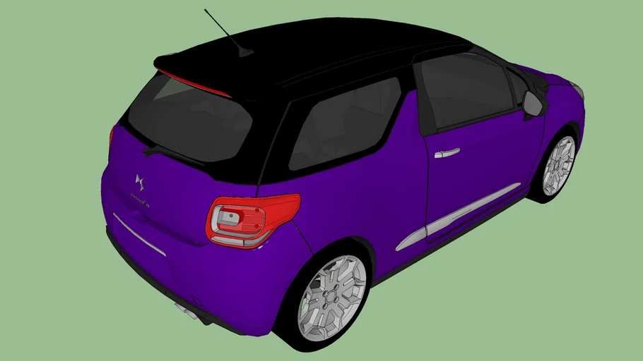 Citroen DS3 | 3D Warehouse