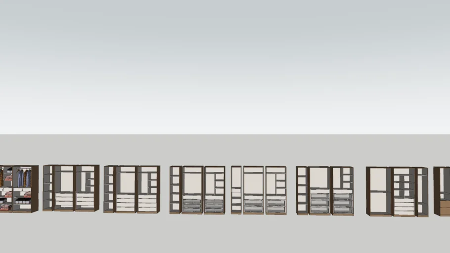 WARDROBE INTERNAL 3D | 3D Warehouse