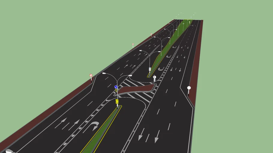 road thailand 3 | 3D Warehouse