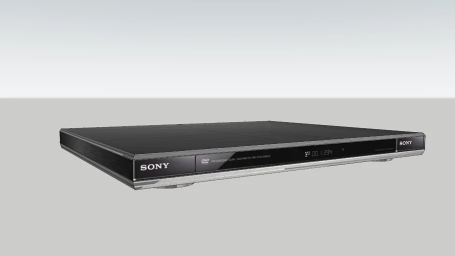 Sony dvd player | 3D Warehouse