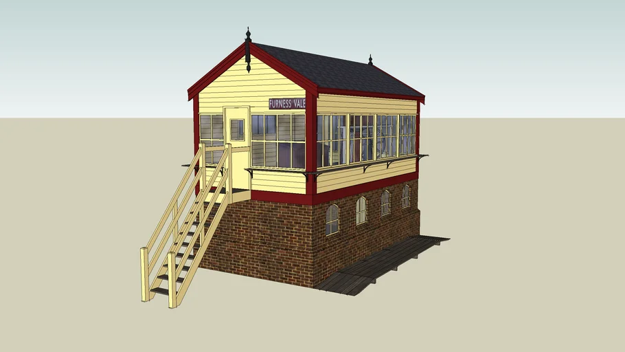 Furness Vale Signal Box | 3D Warehouse