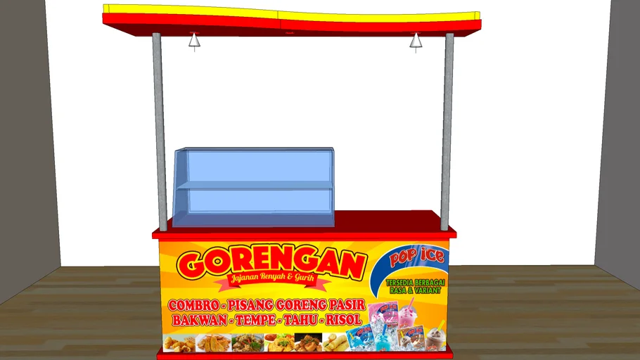 Mini Booth Food | 3D Warehouse