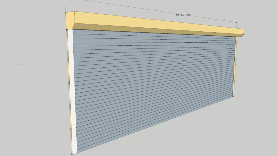 Roller shutter | 3D Warehouse