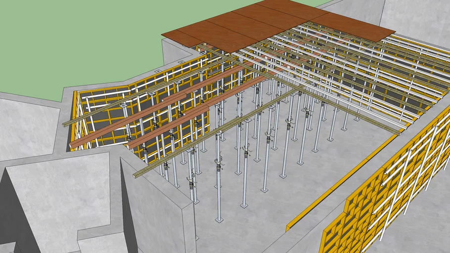 formwork Mandala garden in Mongolia | 3D Warehouse