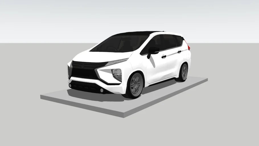 Mitsubishi Xpander Ultimate Pre-FL - Daily Use | 3D Warehouse