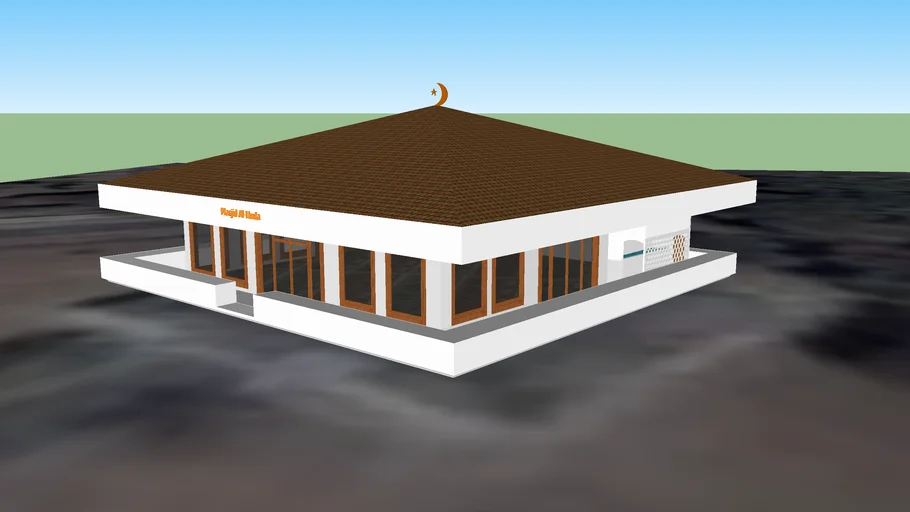 Al-Huda Mosque | 3D Warehouse