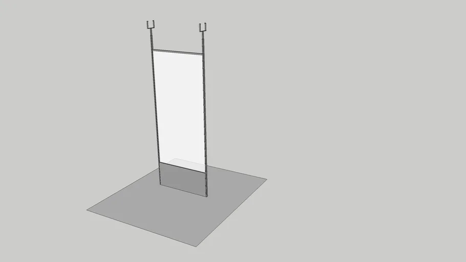 Glass frame f studio | 3D Warehouse