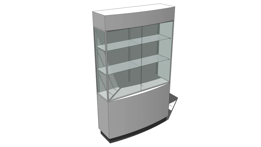 Display cabinet , tu trung bay | 3D Warehouse
