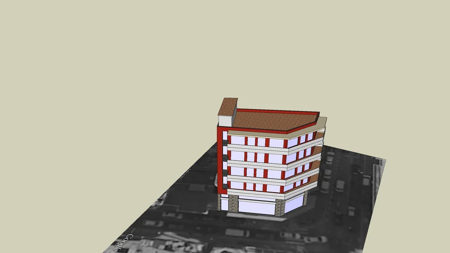 Edifici en Crta Santa Eulalia, 69, l'Hospitalet del Llobregat | 3D Warehouse
