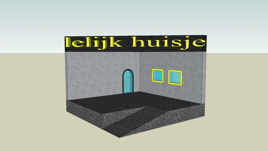 lelijk huisje | 3D Warehouse