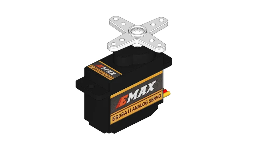 Emax ES08A II Mini Analog Servo | 3D Warehouse