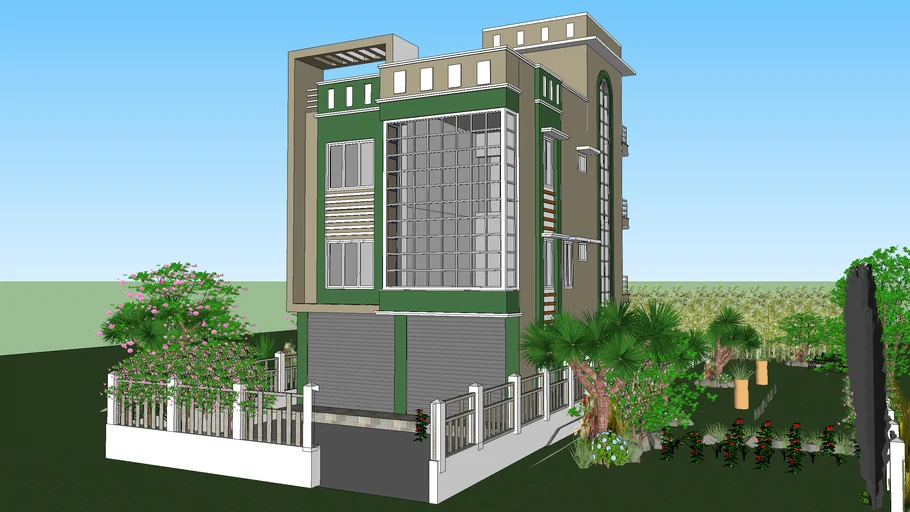 Modern Building design | 3D Warehouse