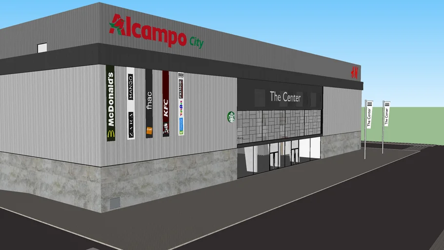 centre commercial | 3D Warehouse