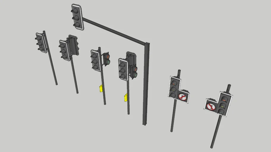 Traffic Lights | 3D Warehouse