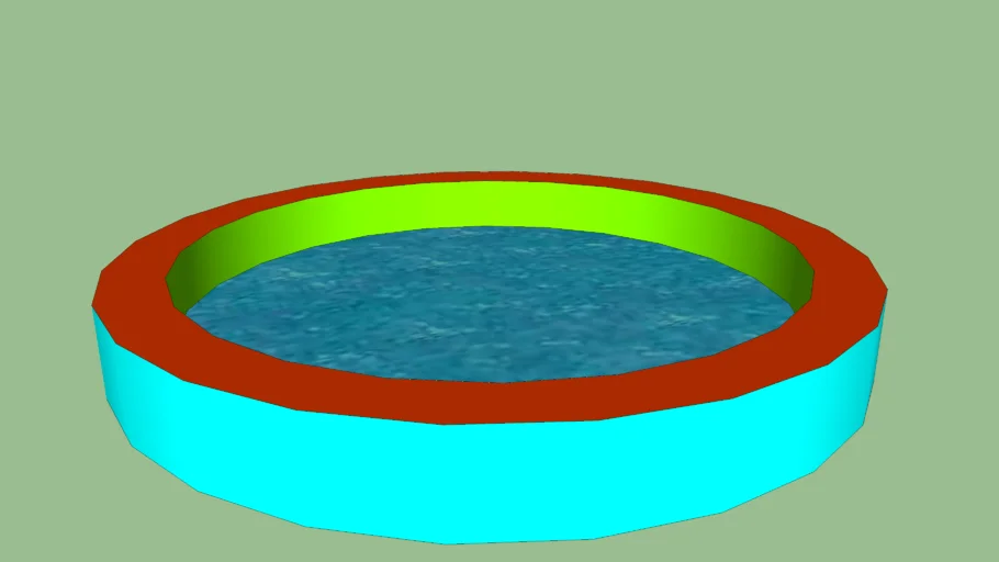 Kiddie Paddling Pool | 3D Warehouse