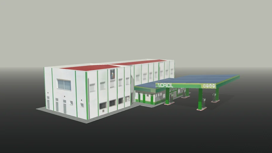 Gas station | 3D Warehouse
