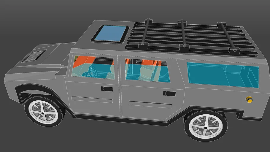 hummer car | 3D Warehouse