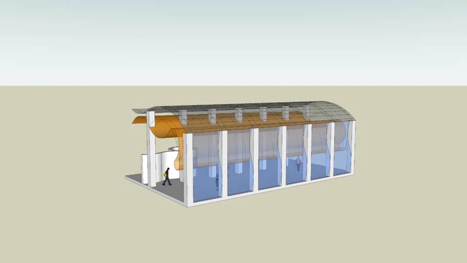 Glass Corridor | 3D Warehouse