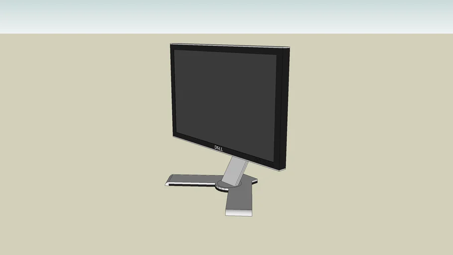Dell Monitor | 3D Warehouse