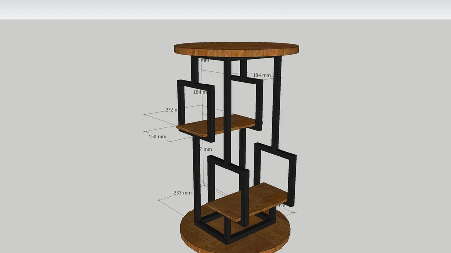 Bedside Table (Step) | 3D Warehouse