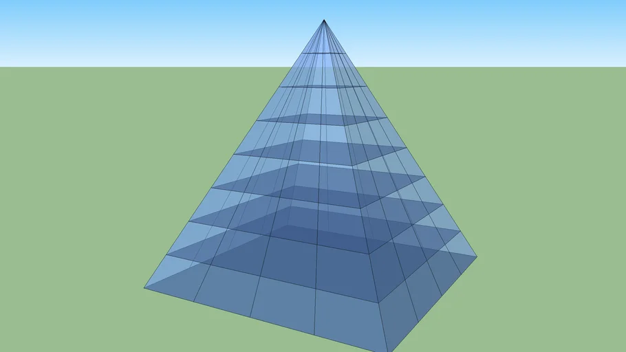 Pirámide de cristal | 3D Warehouse