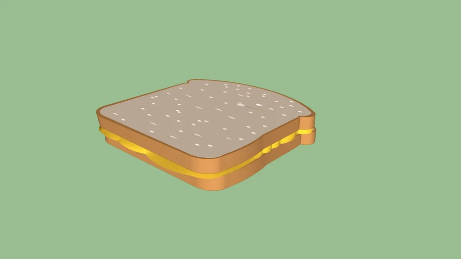 Grilled Cheese Sandwich | 3D Warehouse