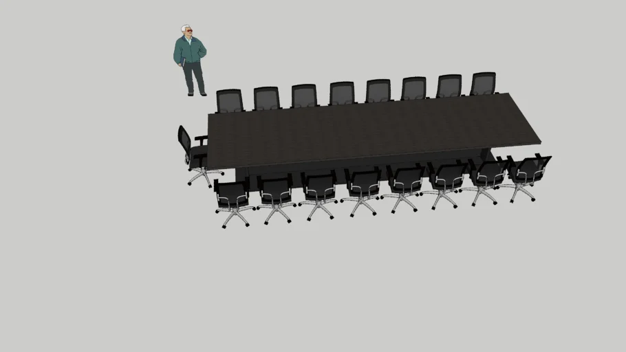 MEJA RAPAT | 3D Warehouse
