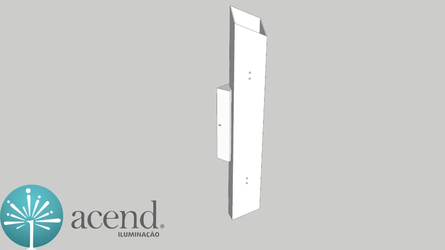 AR AQUILA 30° 108X600X118MM | 3D Warehouse