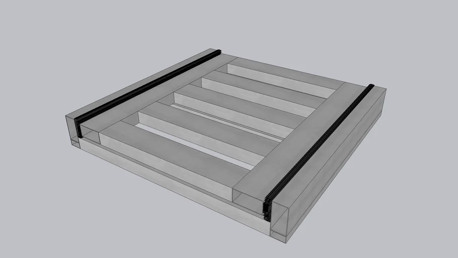 Aluminium Gas Rack | 3D Warehouse